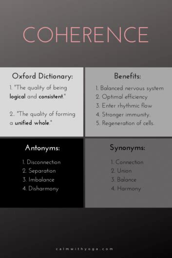 What Is Coherence Here S How To Become More Magnetic Motherhood Community