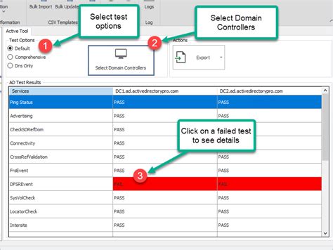 Dcdiag How To Check Domain Controller Health Active Directory Pro