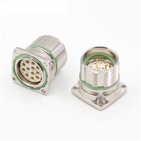 M Bulkhead Connector Signal Panel Mount Shine Industry