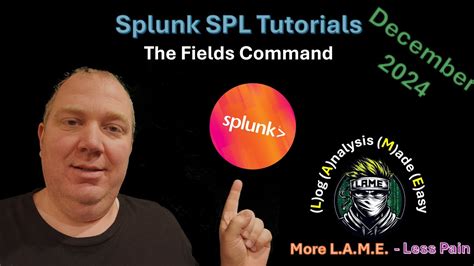 Unlock The Power Of Field Command In Splunk Spl Tutorial For Data Driven Insights Youtube