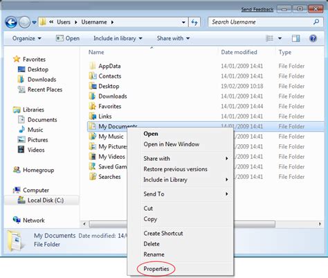 Change Location Of My Documents Folder In Windows 7 Patel Tutes