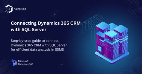 Connect Microsoft Dynamics 365 CRM To SQL Server Guide