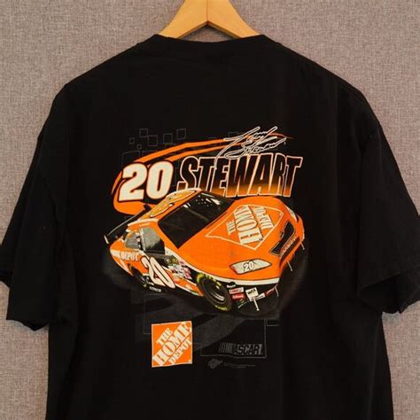 Nascar Shirts Vintage 200s Tony Stewart 20 Nascar Home Depot Racing