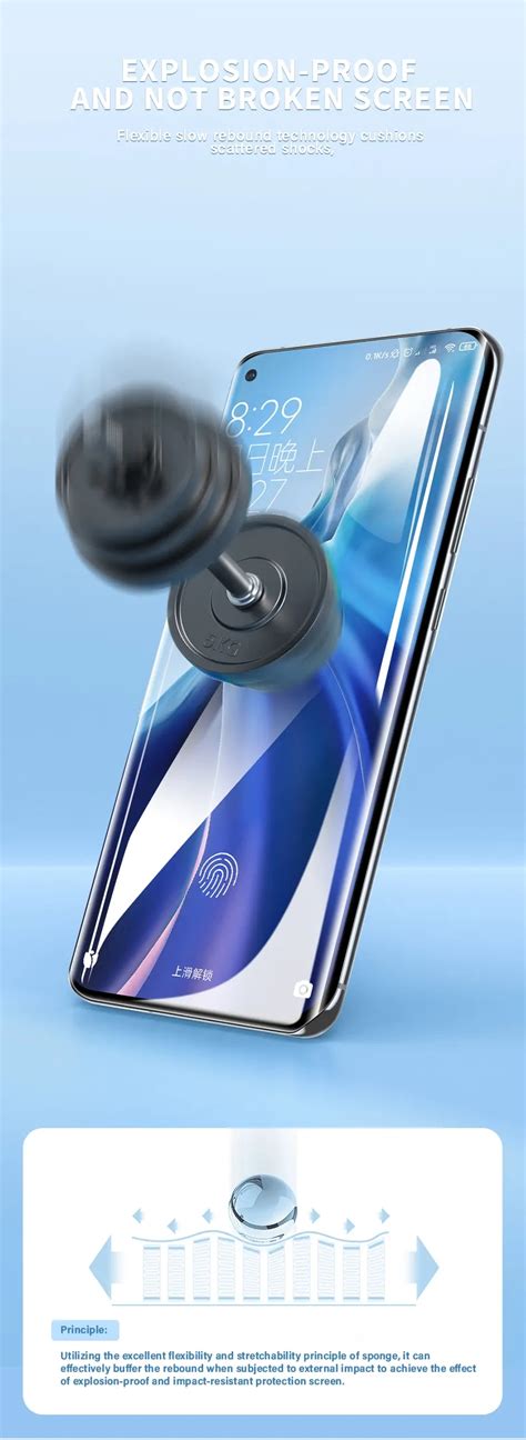 Tpu Hydrogel Film Screen Protector Anti Blue Premium Protective Guard Film Mobile Screen