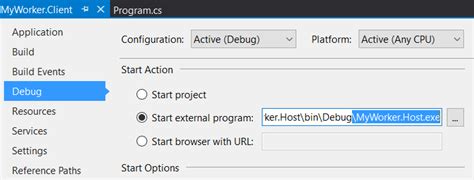Net Doing C Class Library A Runnable Application Stack Overflow