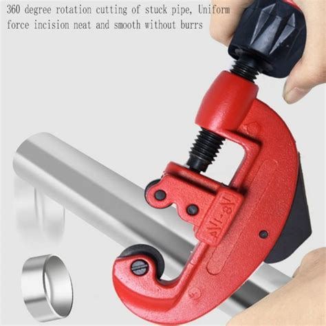 파이프 컷터기 고속 절단기 커터 구리 알루미늄 벽 튜브 베어링 타입 범용 아연 합금 전단 도구 티몬