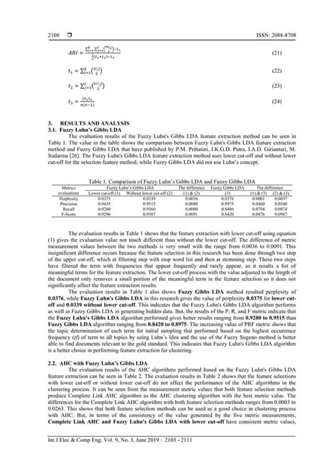 Complete Agglomerative Hierarchy Documents Clustering Based On Fuzzy