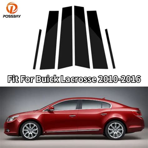 자동차 창 기둥 포스트 도어 트림 커버 스티커 데칼 뷰익 라크로스 2010 2011 2012 2013 2014 2015 뷰익 라크로스 액세서리 Aliexpress