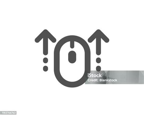 마우스 아이콘을 위로 스 와이프합니다 스크롤 화살표 기호입니다 방문 페이지 스크롤 벡터 0명에 대한 스톡 벡터 아트 및 기타