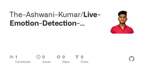Github The Ashwani Kumarlive Emotion Detection Using Cnn