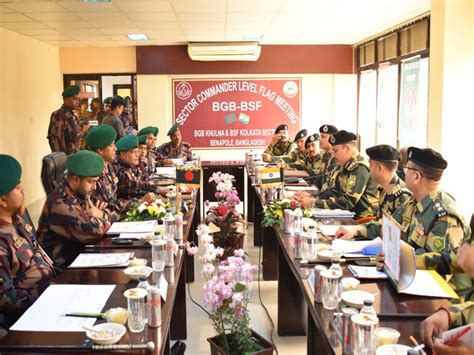 Bsf Bgb Hold Sector Commander Level Border Coordination Meeting