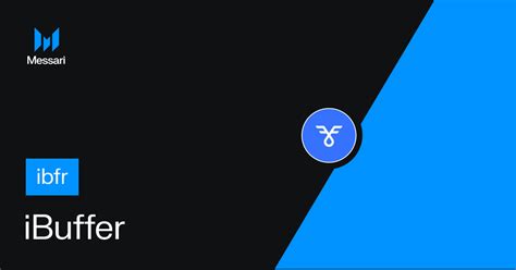 Ibuffer Price Ibfr To Usd Research News And Fundraising Messari