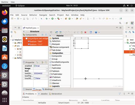 wayland support for swt editor · issue 633 · eclipse windowbuilder