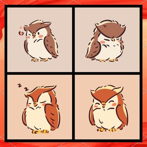 猫头鹰简笔画视频大全（推荐10张） 简笔画图片大全