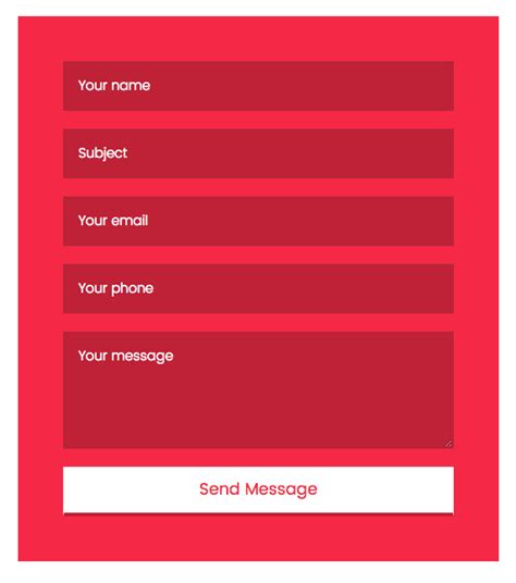 10 Free Contact Form Module Presets For Beaver Builder