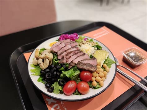 수비드비프스테이크샐러드 그린브로스샐러드 루돌넷