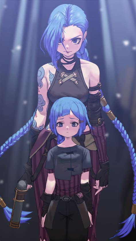 Arcane Jinx Phone K Wallpapers Wallpaper Cave