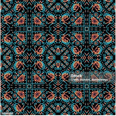 아프리카 민족 원활한 패턴 추상 기하학적 사각형에 아프리카 기하학적 패턴 0명에 대한 스톡 벡터 아트 및 기타 이미지 0명
