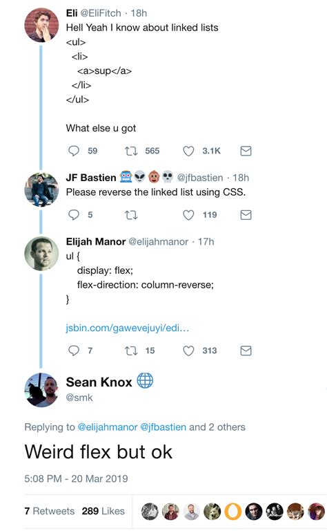 And They Say Html Isnt A Real Programming Language 😤 ·
