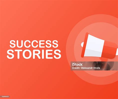 성공 사례와 함께 들고 확성기를 손 벡터 일러스트입니다 개념에 대한 스톡 벡터 아트 및 기타 이미지 개념 개발 개성 개념 Istock