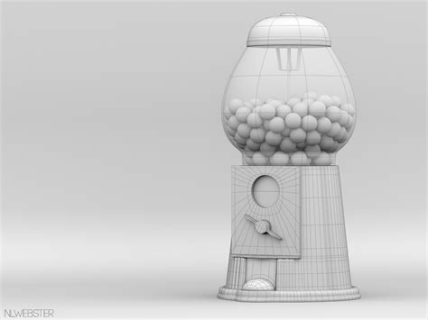 3d Wireframes And Clay Renders On Behance