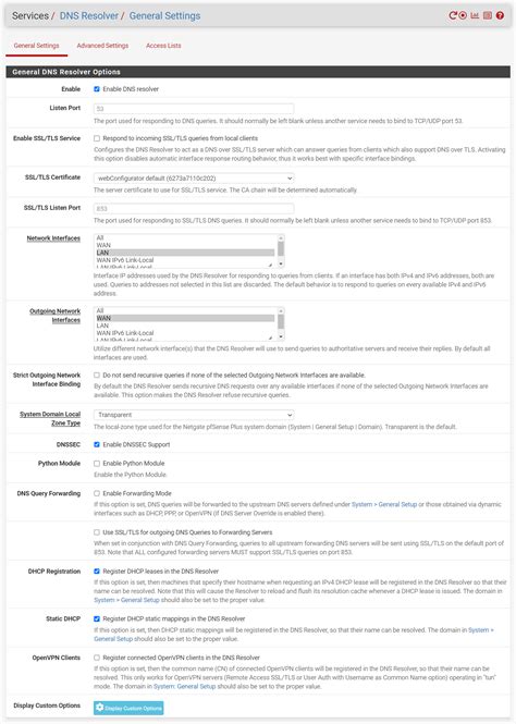 Dns Resolver Not Resolving Part 1234 Netgate Forum