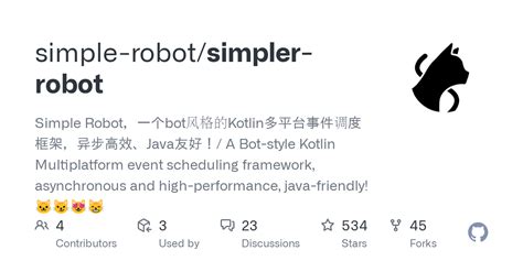 issues · simple robot simpler robot · github
