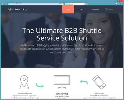 MyShuttle Biz ASP NET Web Apps And Services Cesar De La Torre