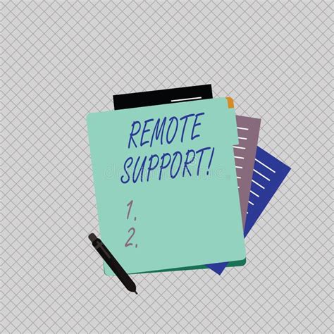 Conceptual Hand Writing Showing Remote Support Business Photo Showcasing Help Endusers To Solve