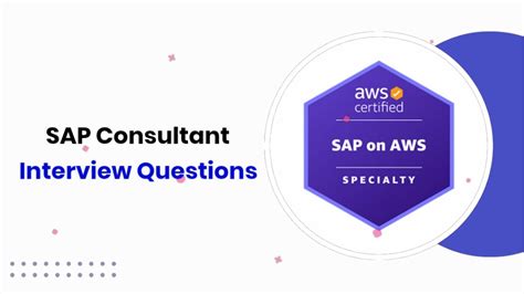 Sap Consultant Interview Questions Whizlabs Youtube