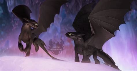 Ash On Instagram “toothless And His Night Fury Mate Im Quite