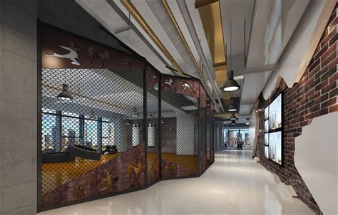 1700平方健身会所装修设计案例效果图 岚禾装饰设计