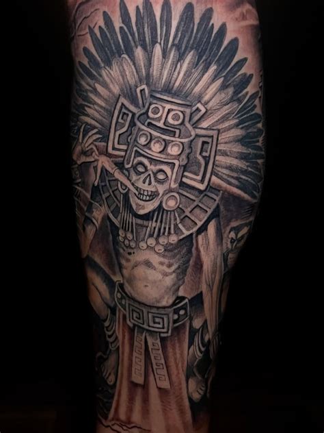 30 Aztec Tattoos That Celebrate Ancient Culture And Modern Art Sacred