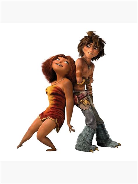 The Croods Eep Og Guy Fan Art Hair Friends Eep And Alex By Mariya14
