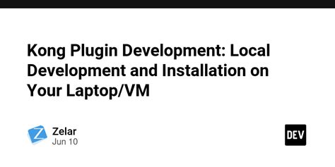 Kong Plugin Development Local Development And Installation On Your Laptopvm Dev Community