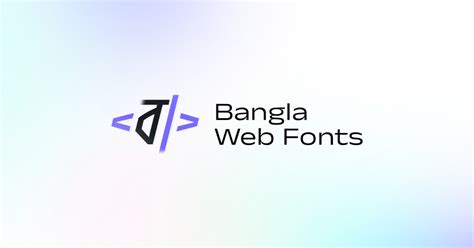 unicode characters bangla web fonts