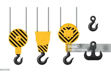 산업 드는 걸이 건축 기중기 기계 금속 장비 고정되는 현실적 벡터 3차원 형태에 대한 스톡 벡터 아트 및 기타 이미지 3차원 형태 걸이 장비 권양기 Istock