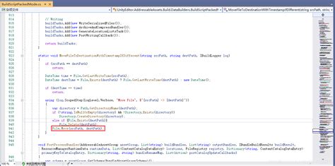 游戏开发unity资源管理系列：unity不支持长路径；directorynotfoundexception Could Not Find