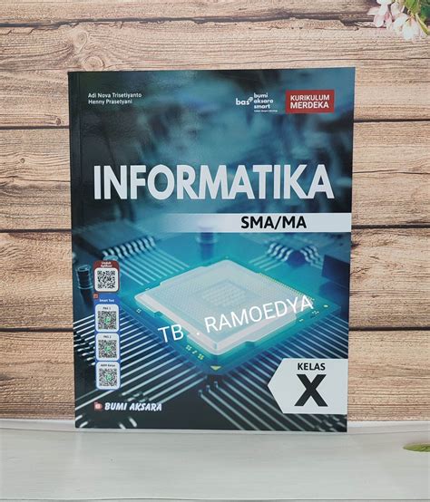 Buku Informatika Sma Ma Kelas X Kurikulum Merdeka Bumi Aksara Lazada Indonesia