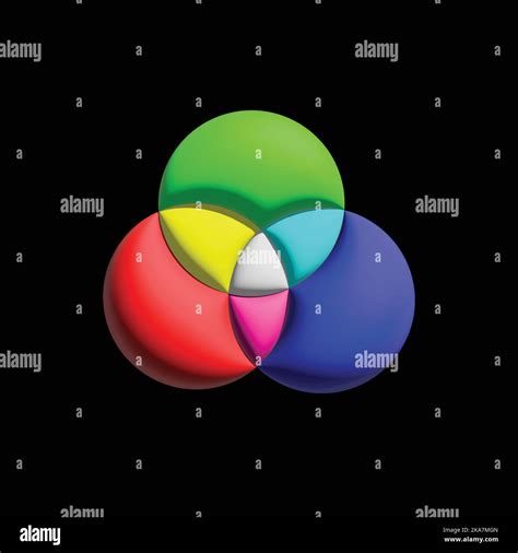 rgb font shape design letter typography colorful illustration