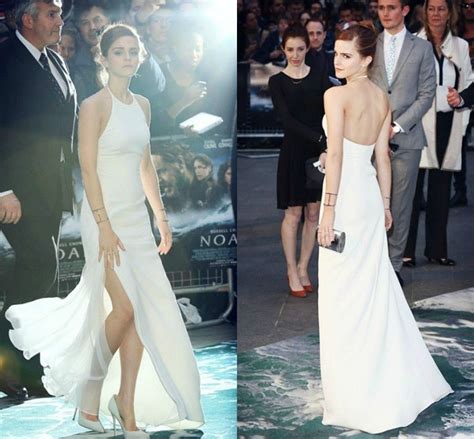Emma Watson White Dress
