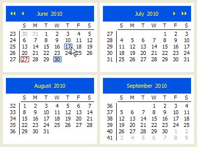 Jdatechooser In Java Swing Decoration Examples