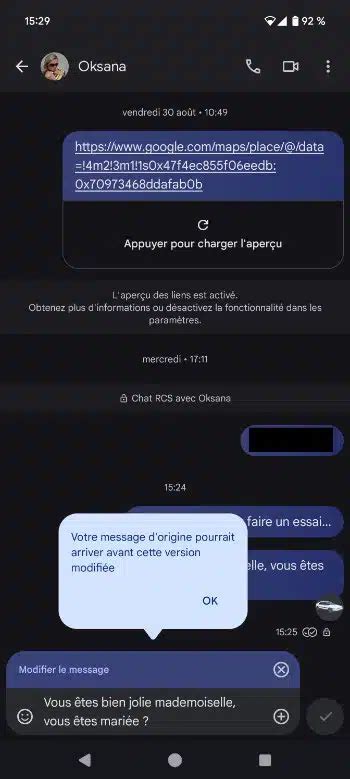 Comment modifier ou supprimer un SMS envoyé Android MT