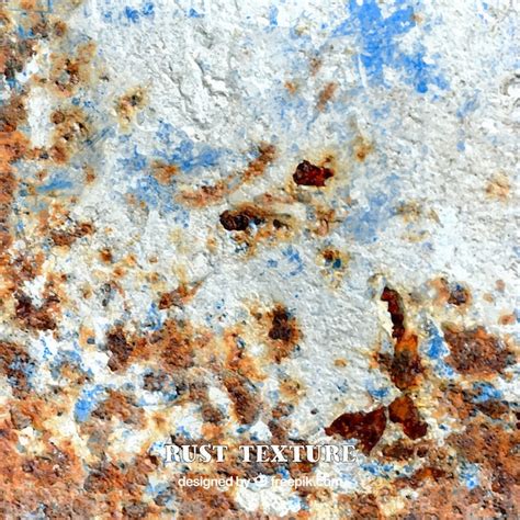 Free Vector A Realistic Rusty Wall Texture