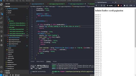 Angular 16 Tutorial Endless Scroll Pagination With Intersection