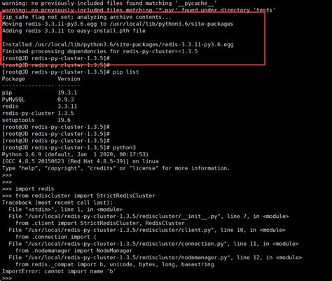 令人抓狂的redis和rediscluster Python驱动包的安装 Mssql123 博客园