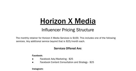 Pricing Structure Pdf DocDroid