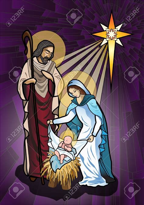 Рождение иисуса христа рисунок 74 фото