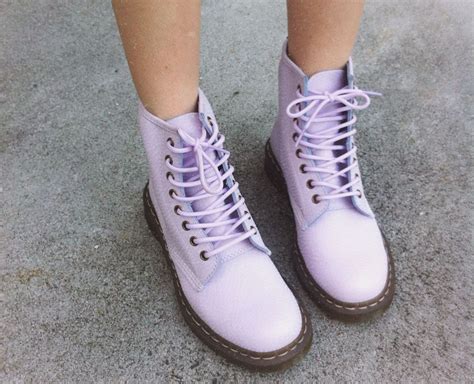Lavender Doc Martens