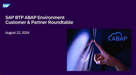 Abap Abapcloud Sapbtp Roundtable Extensibility Iwona Hahn